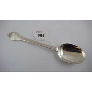 Antique sterling silver rat tail spoons - price guide and values