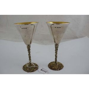 Stuart Devlin Silver Goblets, London 1976 - Mugs, Cups & Goblets - Silver