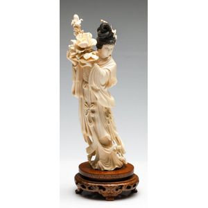 Carved Chinese ivory human figures - price guide and values
