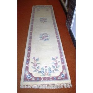 Wool Hall Runner - Hand Knotted - 270x69cm - Rugs & Carpets - Textiles ...