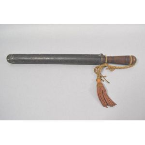 Vintage police, military sand sailors batons, truncheons, clubs and ...