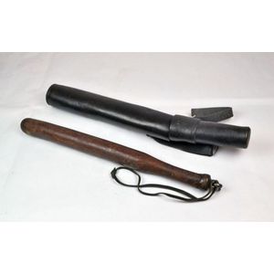 Vintage police, military sand sailors batons, truncheons, clubs and ...