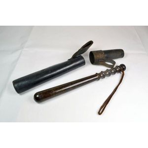 Vintage police, military sand sailors batons, truncheons, clubs and ...