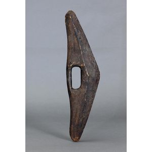 Bi-convex Parrying Shield from New South Wales - New Guinean - Tribal