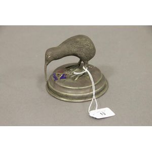 Kiwi Paperweight with RMS Makura Flags - Paperweights & dumps ...