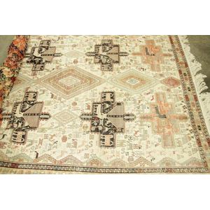 Iranian Ardabil Kelim Rug with Diamond Medallions - Rugs & Carpets ...