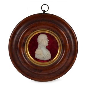 18th and 19th century antique wax relief portraits and other wax ...