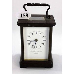 Matthew Norman Brass Carriage Clock - Clocks - Carriage - Horology ...