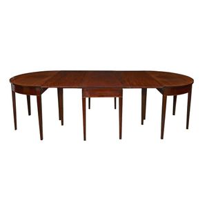 Antique D-end dining tables - price guide and values