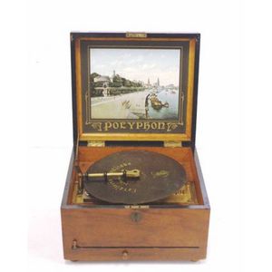 Polyphon (Germany) musical boxes and cabinets - price guide and values