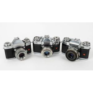 Zeiss Ikon SLR Cameras Collection with Synchro-Compur Shutters ...