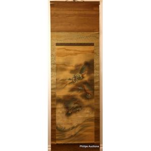 Beauty of the Seasons: A Japanese Scroll - Art - Oriental