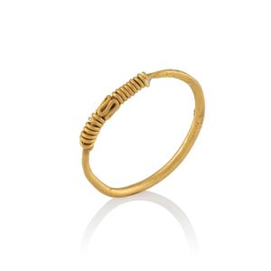 Viking Gold Wire Knot Ring, 9th-11th Century, Provenance Auction ...