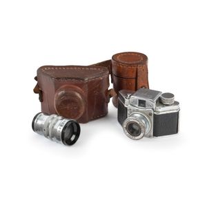 Konica Snappy Subminiature Camera with Cherry Tele Lens Set ...