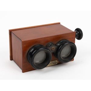 Verascope Handheld Stereo Viewer: 1880s Portable 3D Image Device ...