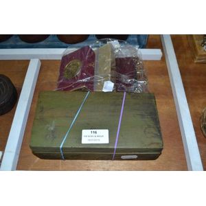 Vintage Brass Weights & Playing Cards Lot - Games & Puzzles ...