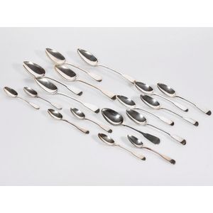 Victorian Silver Spoon Collection (10) - Flatware/Cutlery and ...
