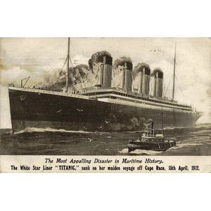 'Titanic' Postcard Collection with Rare 'Carpathia' Card - Postcards ...