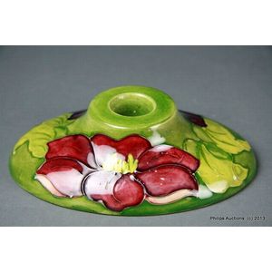 Moorcroft Pottery (England) candlesticks - price guide and values