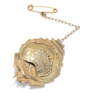 WW1 Australian Presentation Fob/Brooch with Engraved Text - Brooches ...