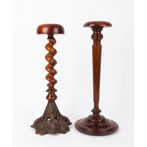 Shop Display Hat Stands: 45cm & 46cm Heights - Racks - Small Wooden Items