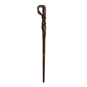 New Zealand Maori artefacts tokotoko (walking sticks) - price guide and ...