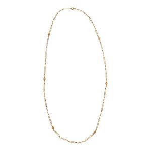 18ct Italian Gold Long Chain, Fancy Link Design - Necklace/Chain ...
