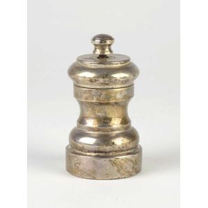 8 cm Sterling Silver Pepper Mill - Condiment & Cruet Sets - Silver