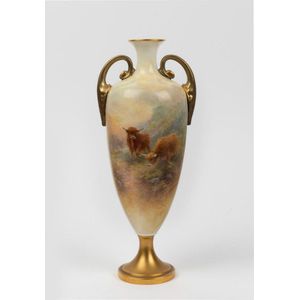 Harry Stinton (England), Royal Worcester artist - price guide and values