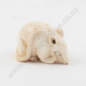 Carved Japanese ivory netsuke - price guide and values