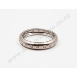 Gypsy Set Diamond Eternity Band - 1.07cts TDW - Rings - Jewellery