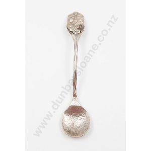 Reuben Watts Silver Maori Mask Condiment Spoon - Flatware/Cutlery and ...