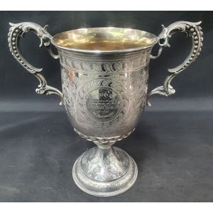 Victorian Silver Trophy Cup with Legacy Provenance - Mugs, Cups ...