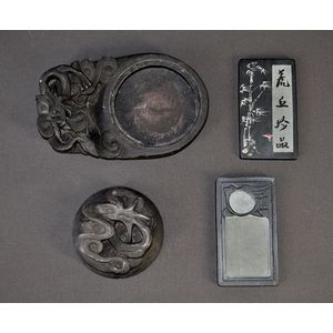 Chinese Inkblock Holders with Dragon and Bamboo Decoration - Zother ...