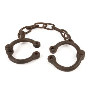 Australian Colonialconvict leg irons / ball and chain used in Van ...
