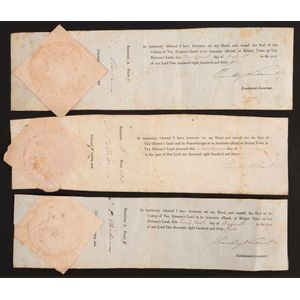 Convict Pardon Forms with Physical Descriptions (1843-45) - Historical ...