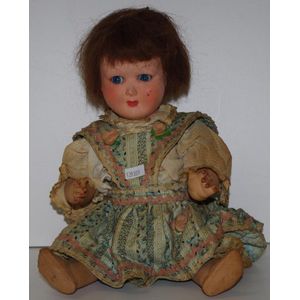 Italian Antique Doll in Original Clothing - 36cm - Zother Dolls and ...