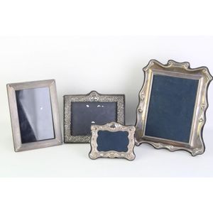 Vintage Sterling Silver Picture Frames Collection - Photography - Photo ...