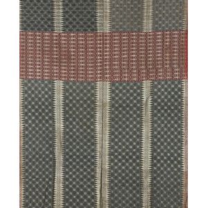 Sarong with Silver Star Motif from Sumbawa, Indonesia - Zother - Tribal