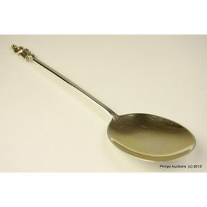 Antique sterling silver apostle spoons - price guide and values