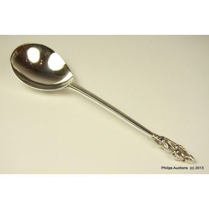 Antique sterling silver apostle spoons - price guide and values