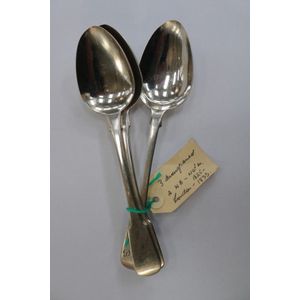 1825-1833 London Sterling Silver Spoon Set - Flatware/Cutlery and ...