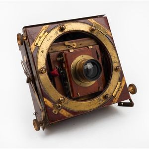 Vintage Field Camera with Aldis Lens and Roller-Blind Shutter ...