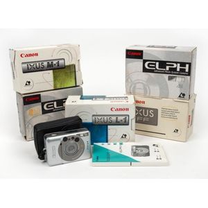 1990s Canon Compact Cameras Collection: Ixus and Elph Models ...