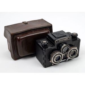Sputnik Stereo 120 Film TLR Camera with Twin Lenses - Photography ...