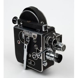 Bolex-Paillard H8S Double-8 Movie Camera with Three Lenses ...