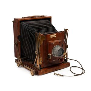 Houghton Sanderson Junior Triple-Extension Field Camera with Beck Lens ...