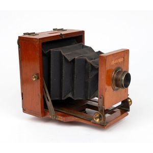 Lancaster 'Merveilleux' Plate Field Camera with Brass Lens, c. 1880s ...