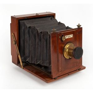1888 Underwood 'Tourograph' Field Camera with Benetfink & Co. Plaque ...
