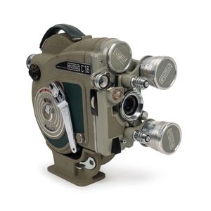 Vintage Eumig C16 16mm Movie Camera with Green Leather - Photography - Cameras & Equipment ...